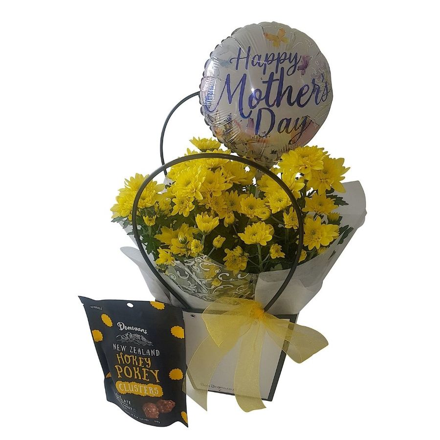 Mothers Day Plant gift Basket | Free Flower Delivery Auckland